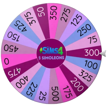 The Sims 4 Spin Wheel: Simoleons